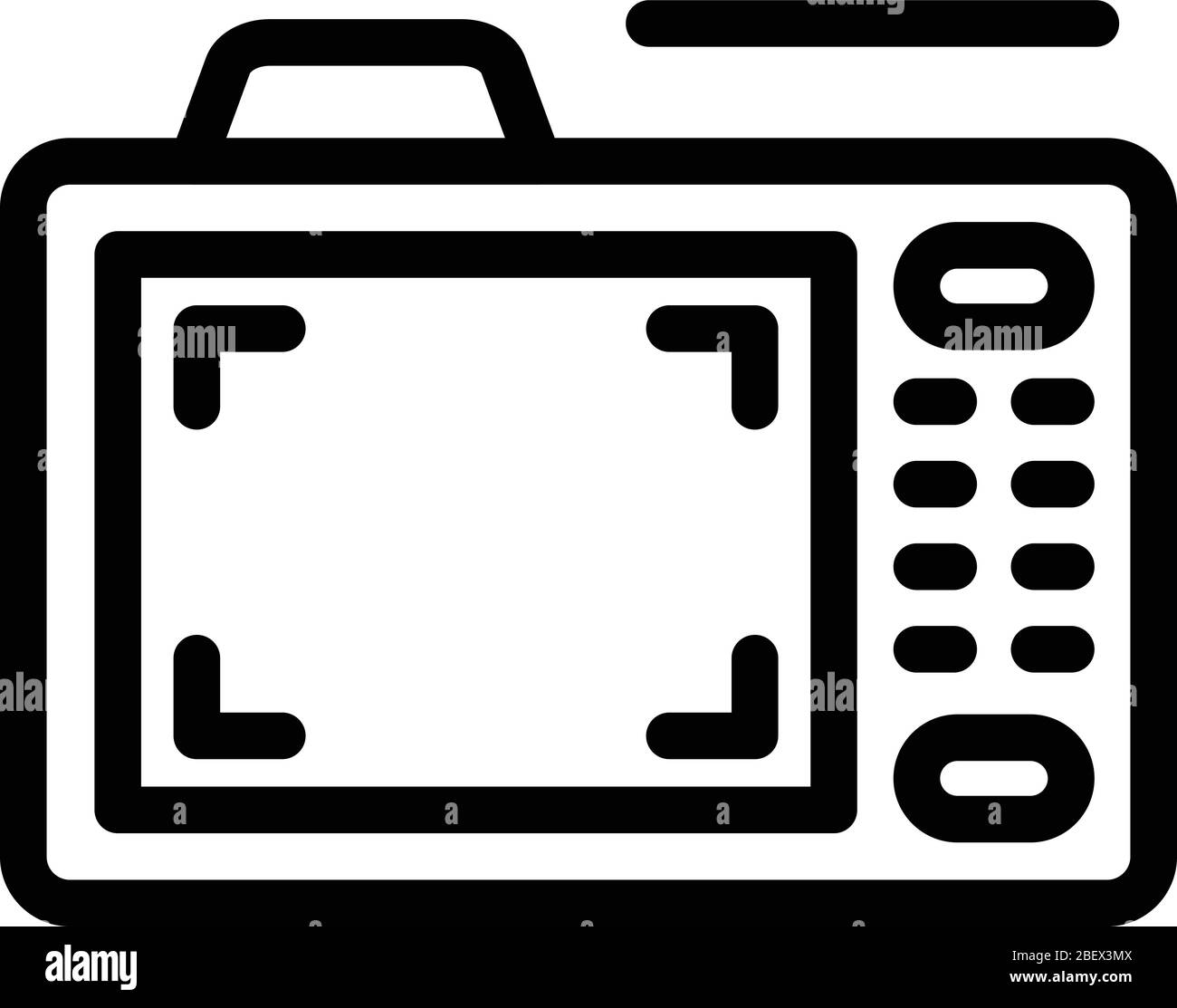 Camera record icon, outline style Stock Vector Image & Art - Alamy
