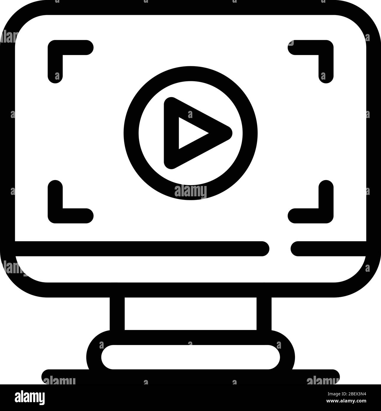 Video Screen Icon
