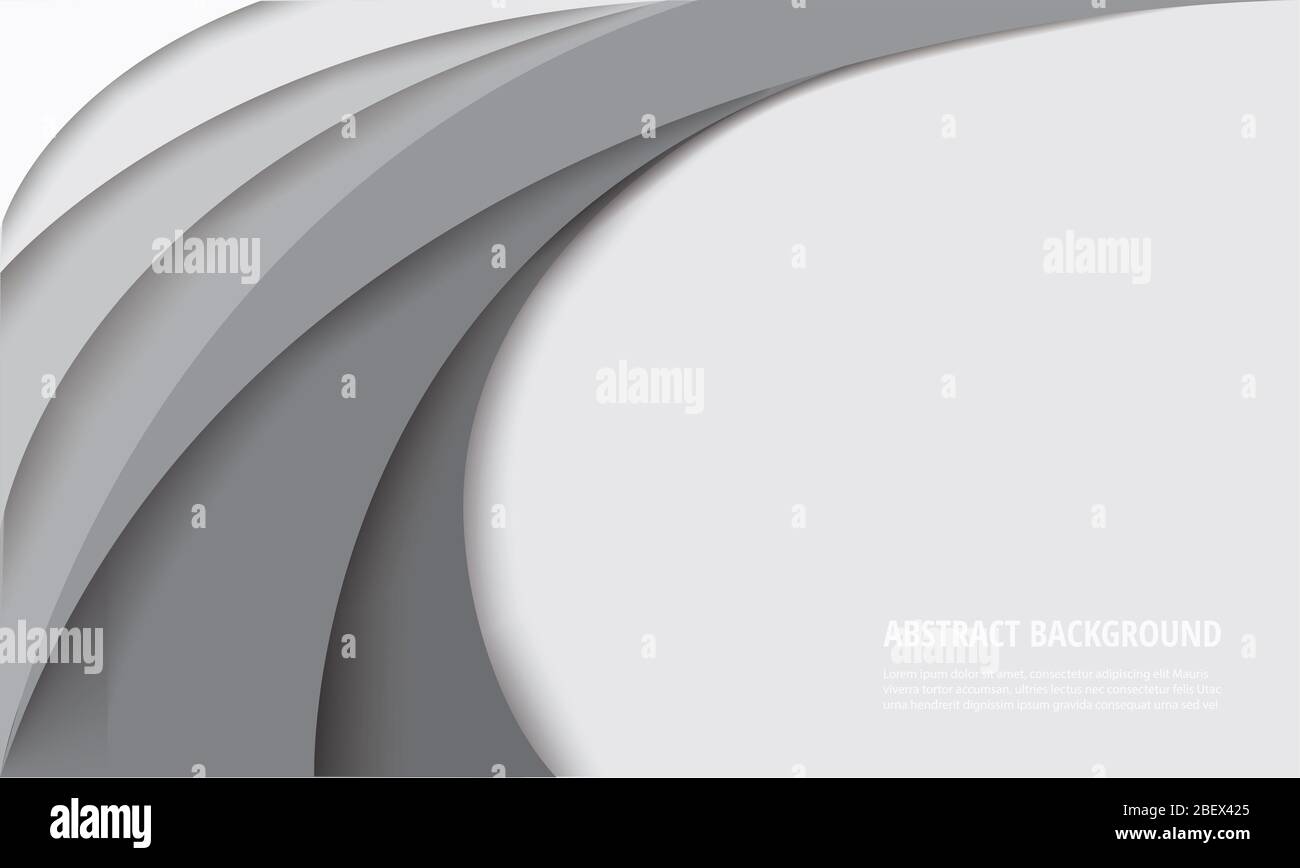white curve template background Stock Photo - Alamy