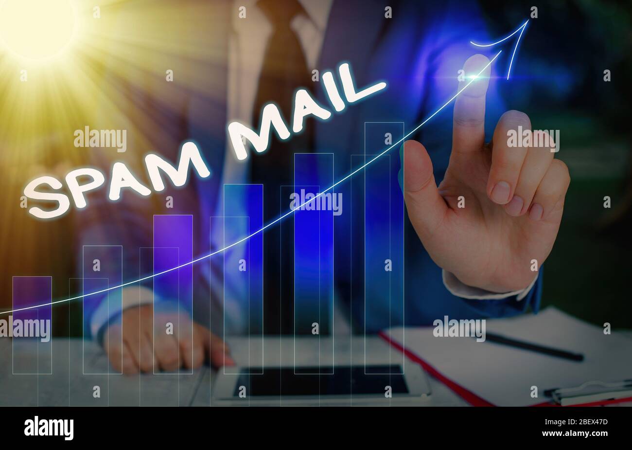 Conceptual hand writing showing Spam Mail. Concept meaning Intrusive ... Conceptual hand writing showing Spam Mail. Concept meaning Intrusive ...