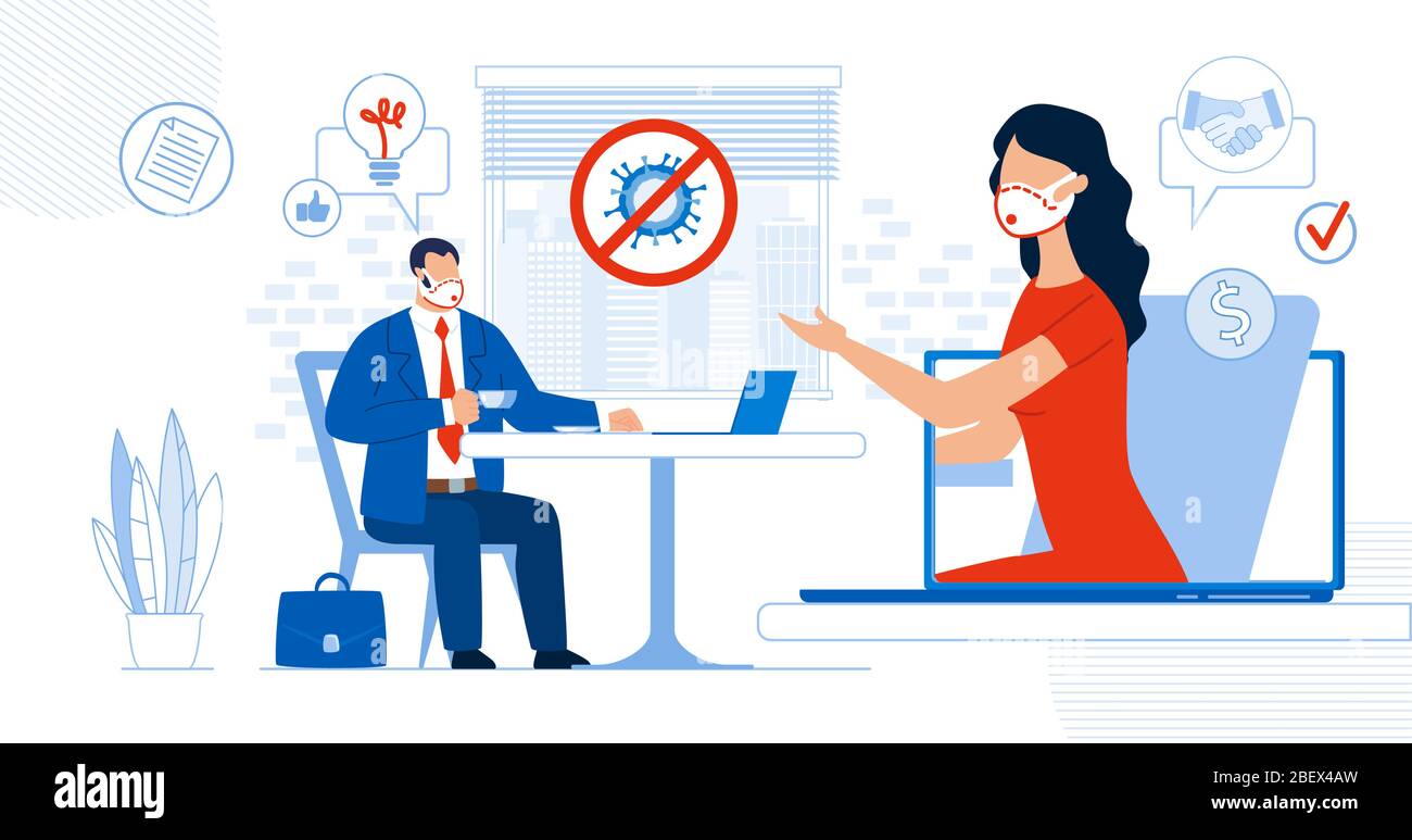 Negotiation connect Stock Vector Images - Alamy