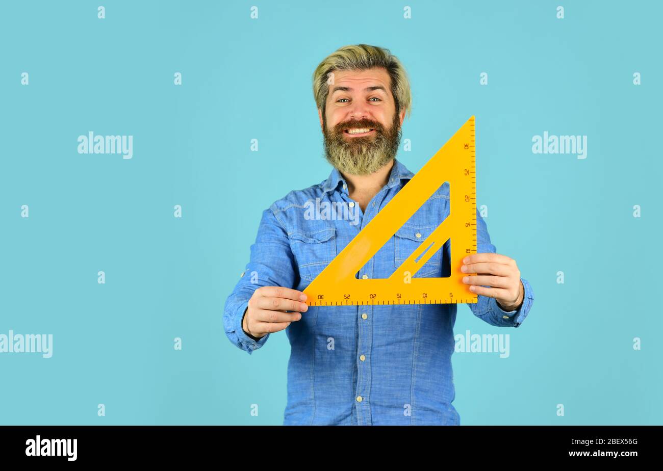 Measurement tool. Teacher stem. School education. Find perfect angle ...