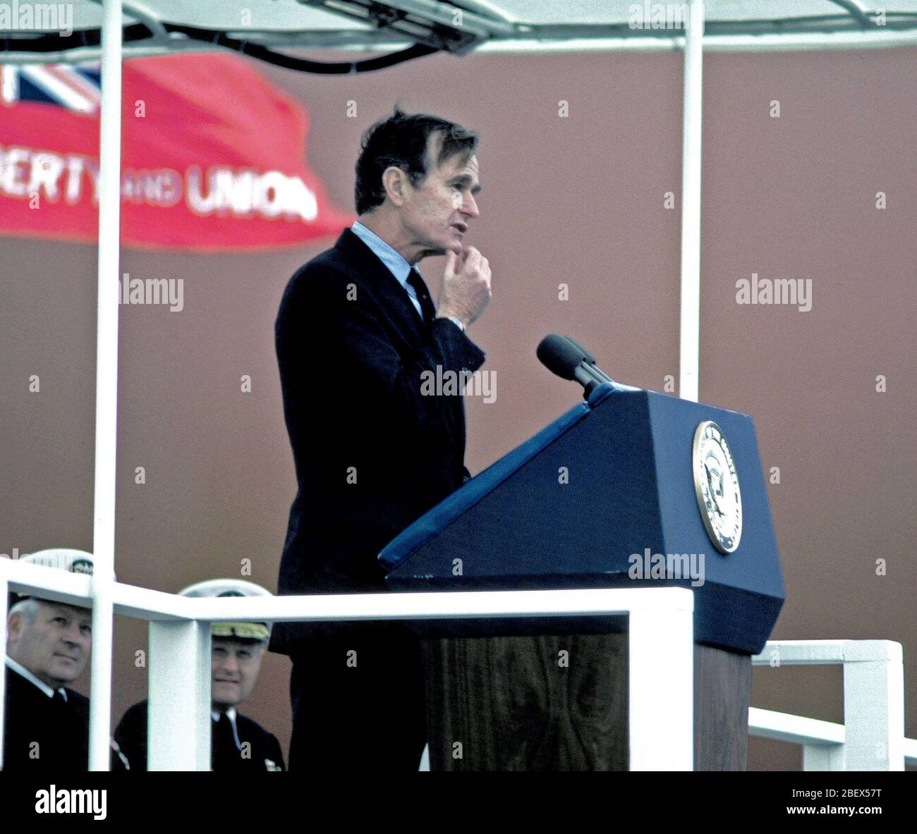 Uss ohio commissioning ceremony hi-res stock photography and images - Alamy