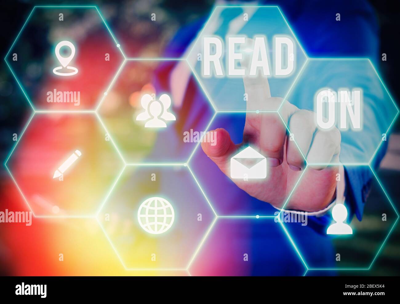 Handwriting text writing Read On. Conceptual photo spend time reading ...