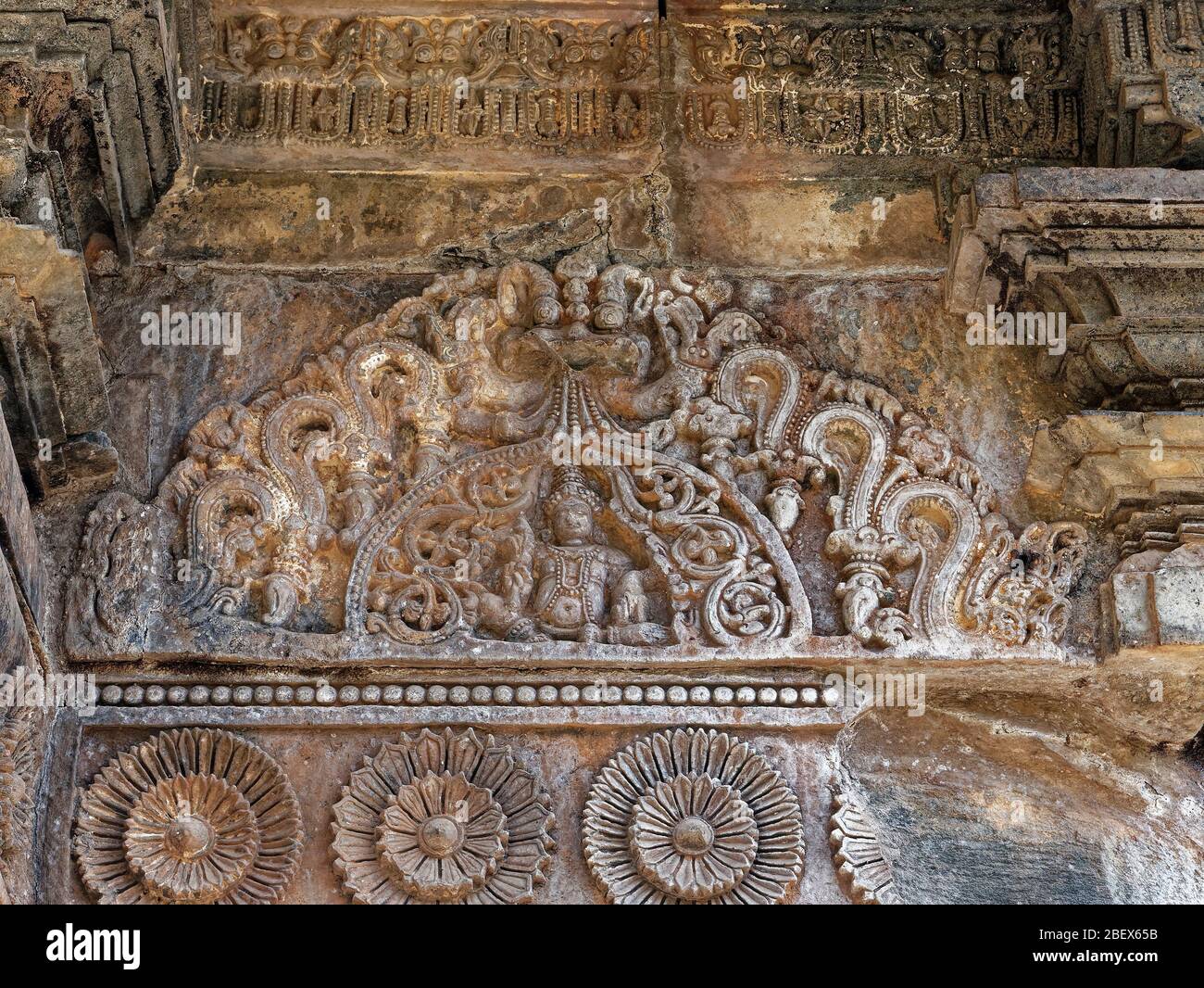 Exterior wall reliefs Stock Photo - Alamy