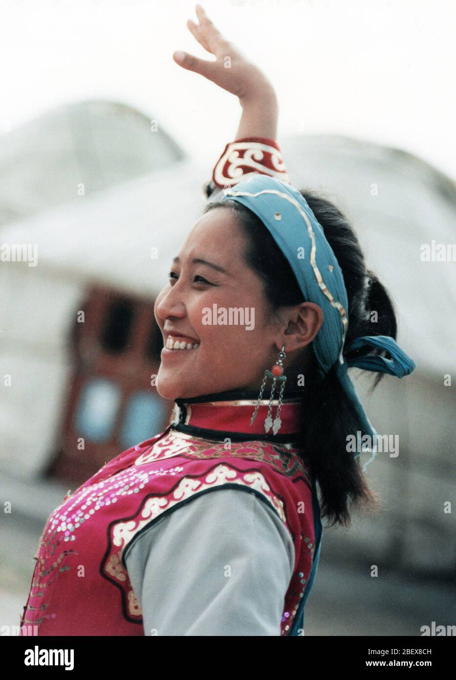 In 1985 Inner Mongolia Little Lark singer Muqier Stock Photo - Alamy