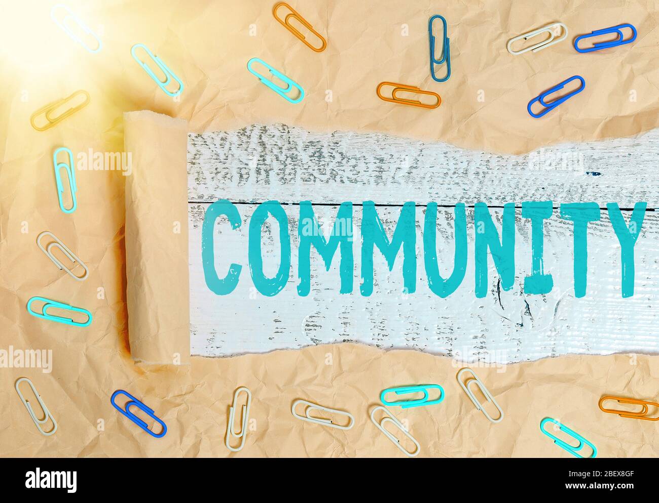 Conceptual hand writing showing Community. Concept meaning group of ...