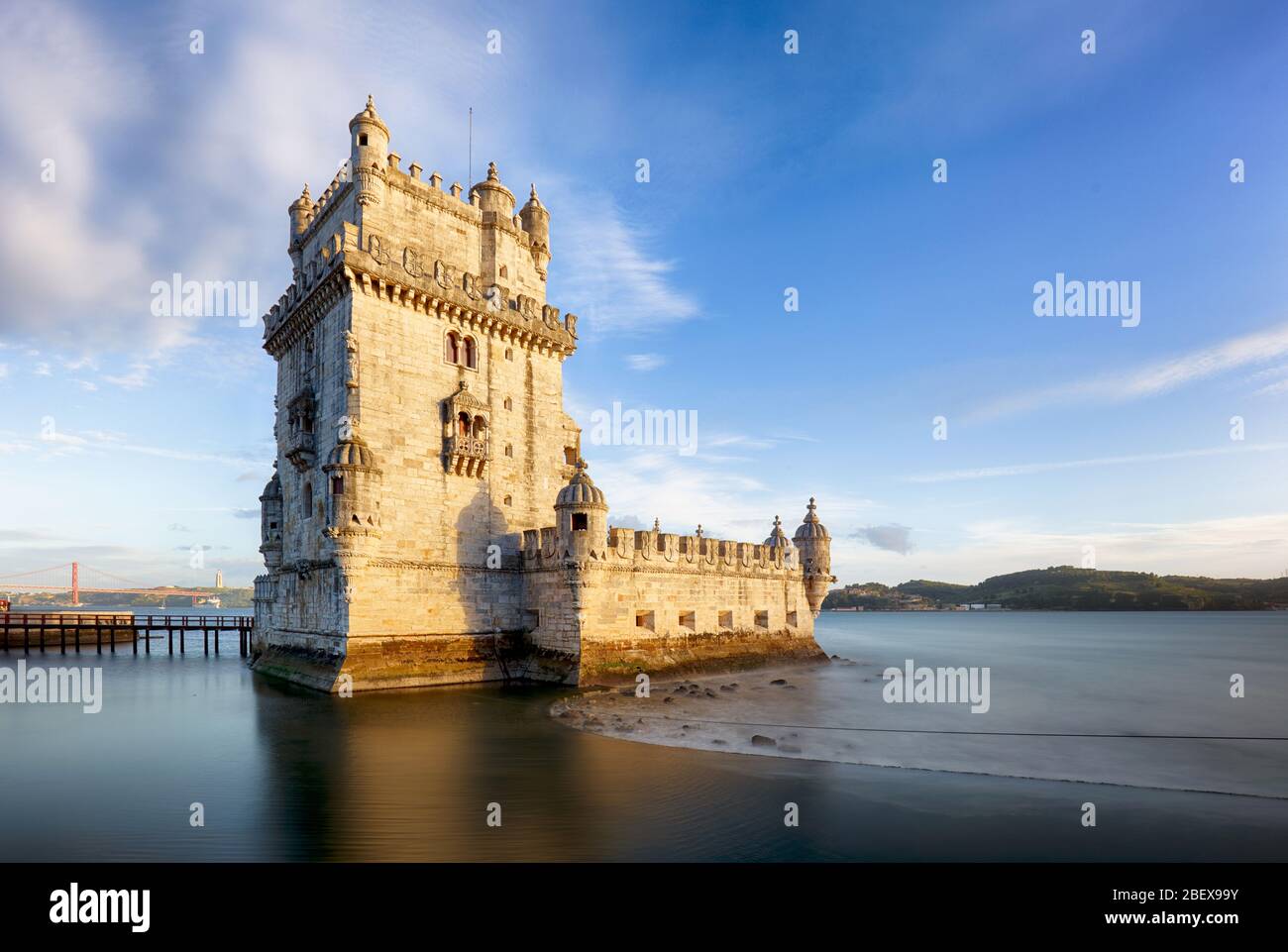Lisbon - Belem tower Stock Photo - Alamy