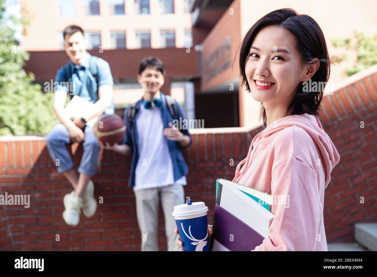 First class of college students on campus Stock Photo - Alamy