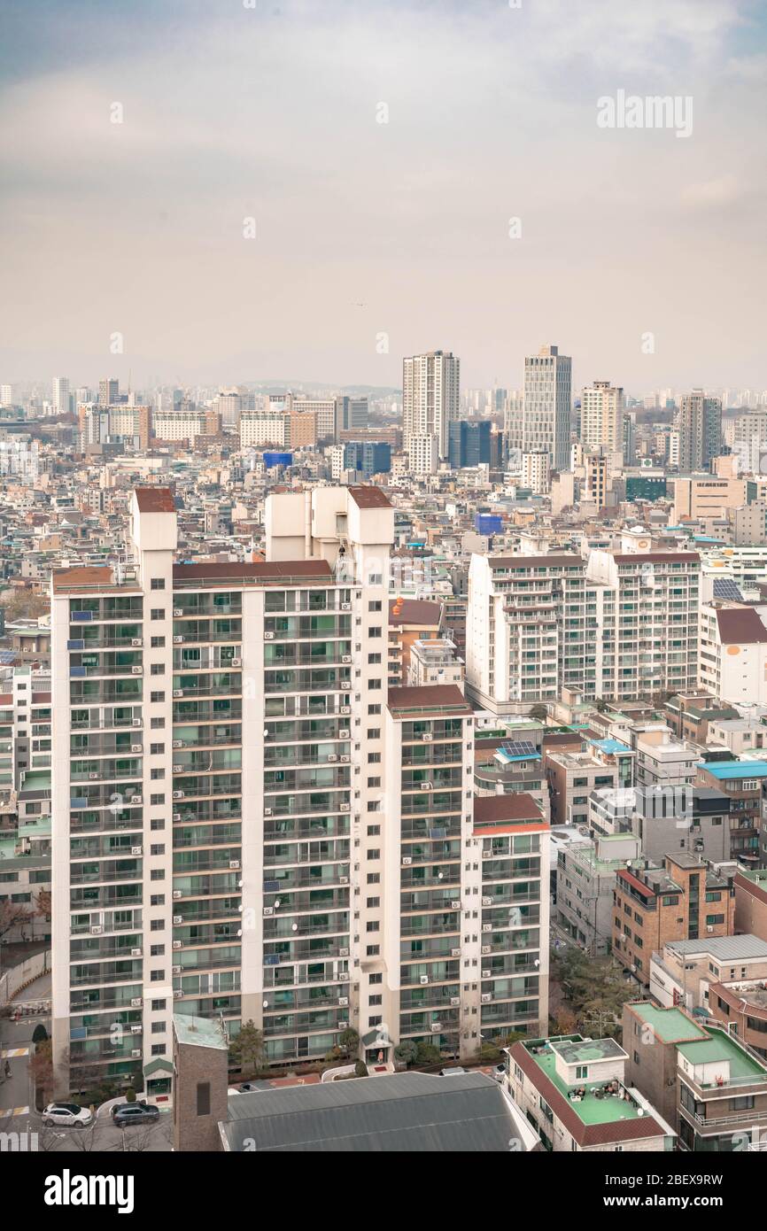 Cityscape of Seoul, Korea. modern architecture on sunny day. 047 Stock ...