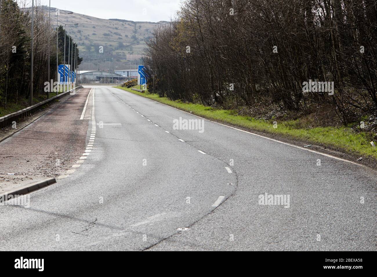 Ramp to motorway hi-res stock photography and images - Alamy