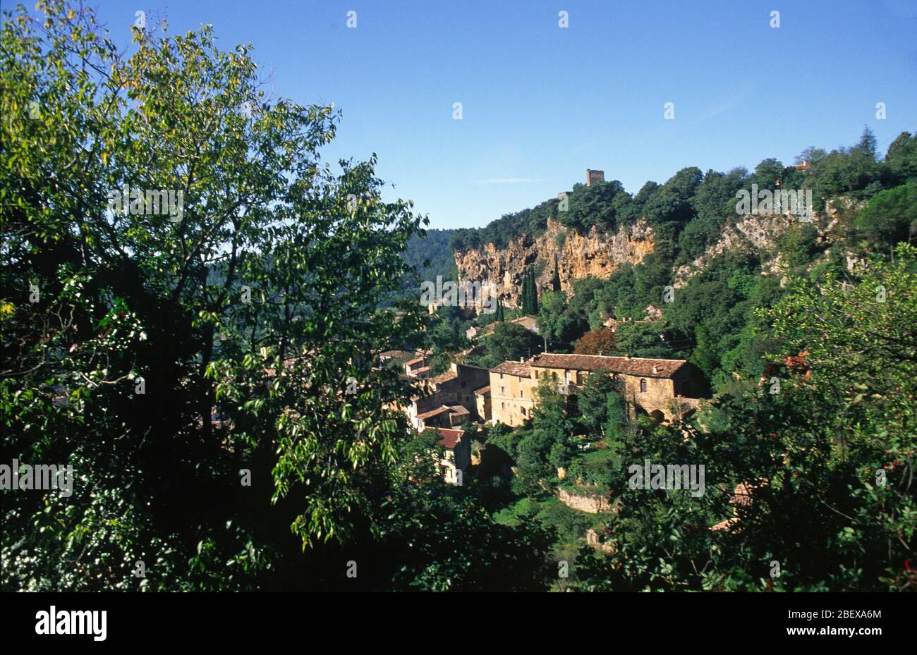 Village cotignac in provence hi-res stock photography and images - Alamy