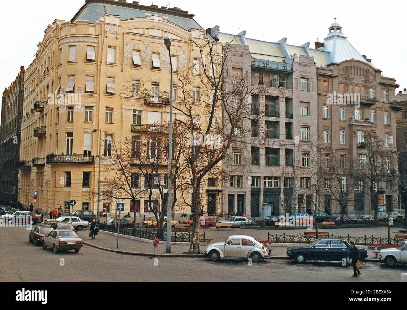 Budapest - Chancery Office Building - 1986 Stock Photo - Alamy