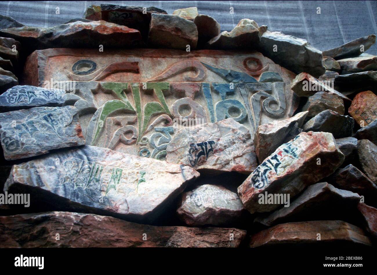 The worlds largest mani stone pile hi-res stock photography and images ...