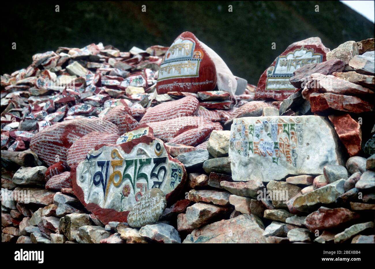 The worlds largest mani stone pile hi-res stock photography and images ...