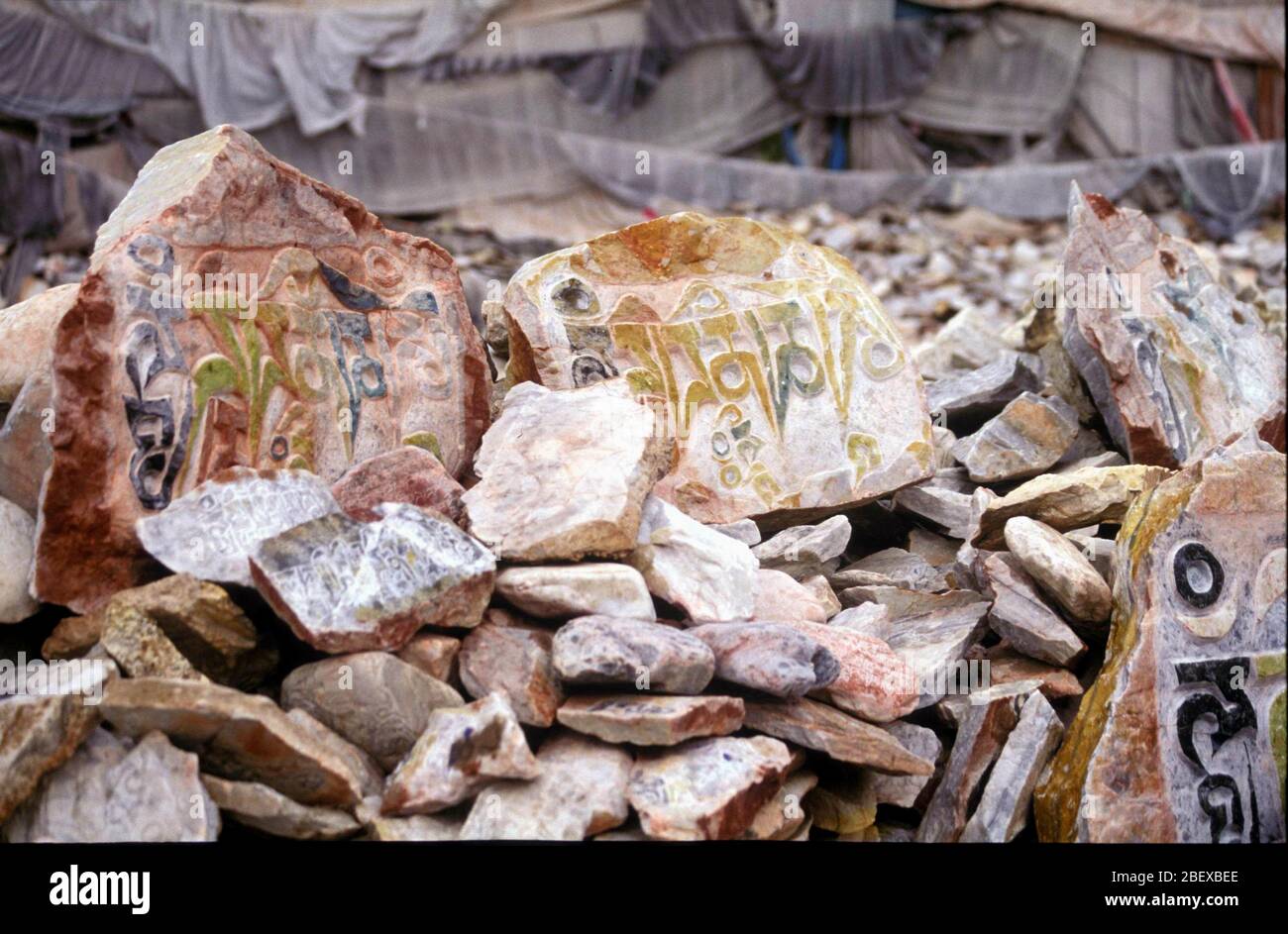 The worlds largest mani stone pile hi-res stock photography and images ...