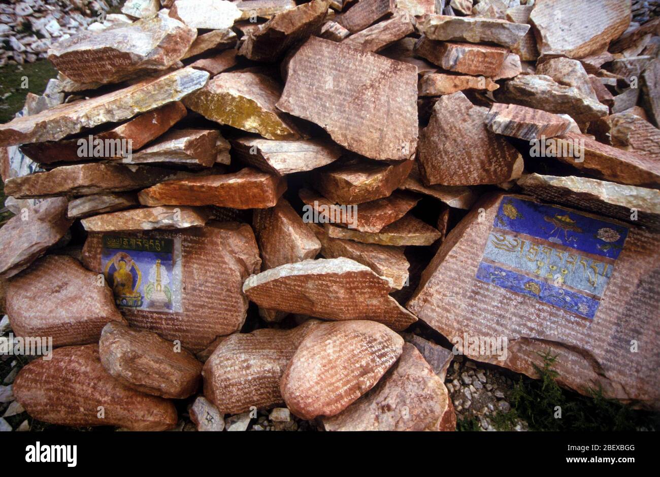 The worlds largest mani stone pile hi-res stock photography and images ...