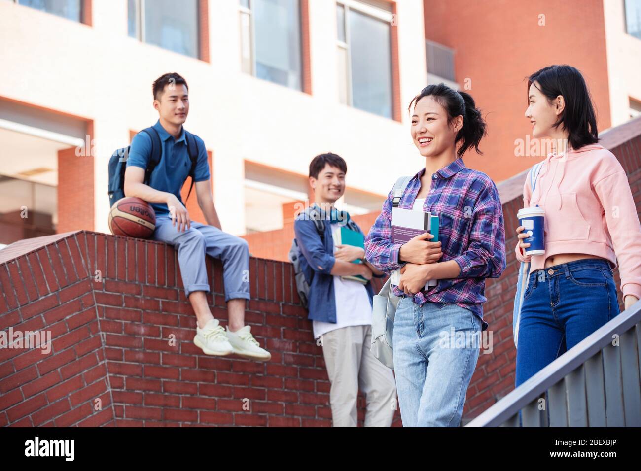 First class of college students on campus Stock Photo - Alamy