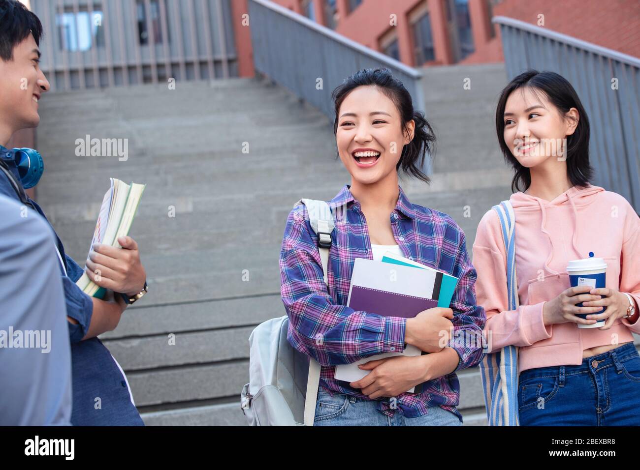 First class of college students on campus Stock Photo - Alamy