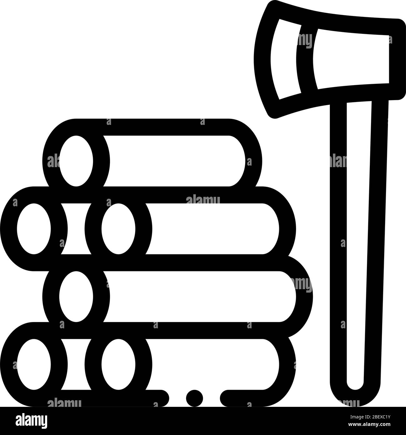 Deforestation felling Black and White Stock Photos & Images - Alamy