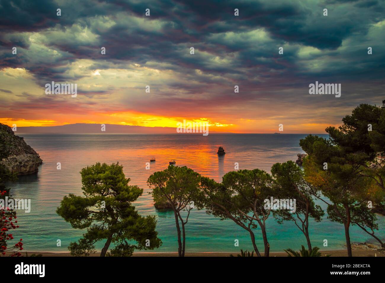 Mazzaro beach in taormina hi-res stock photography and images - Alamy