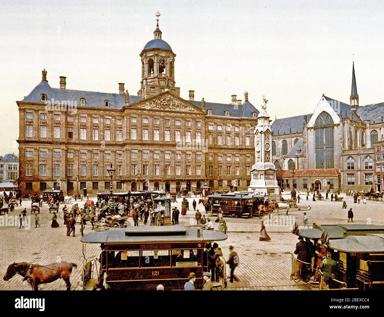 Amsterdam 1890 hi-res stock photography and images - Alamy