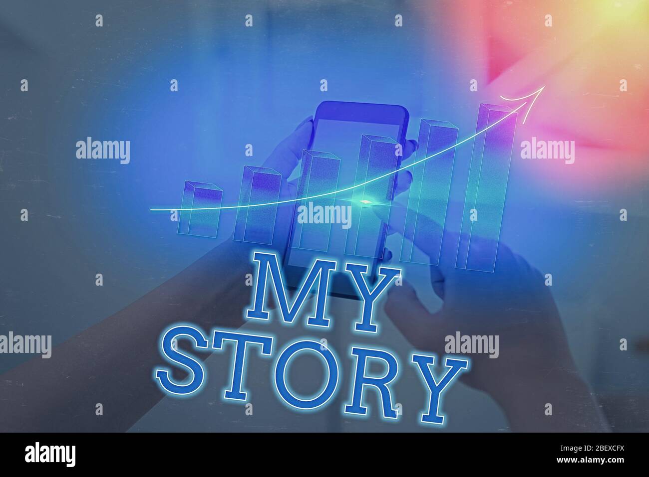 Handwriting text writing My Story. Conceptual photo act of telling ...