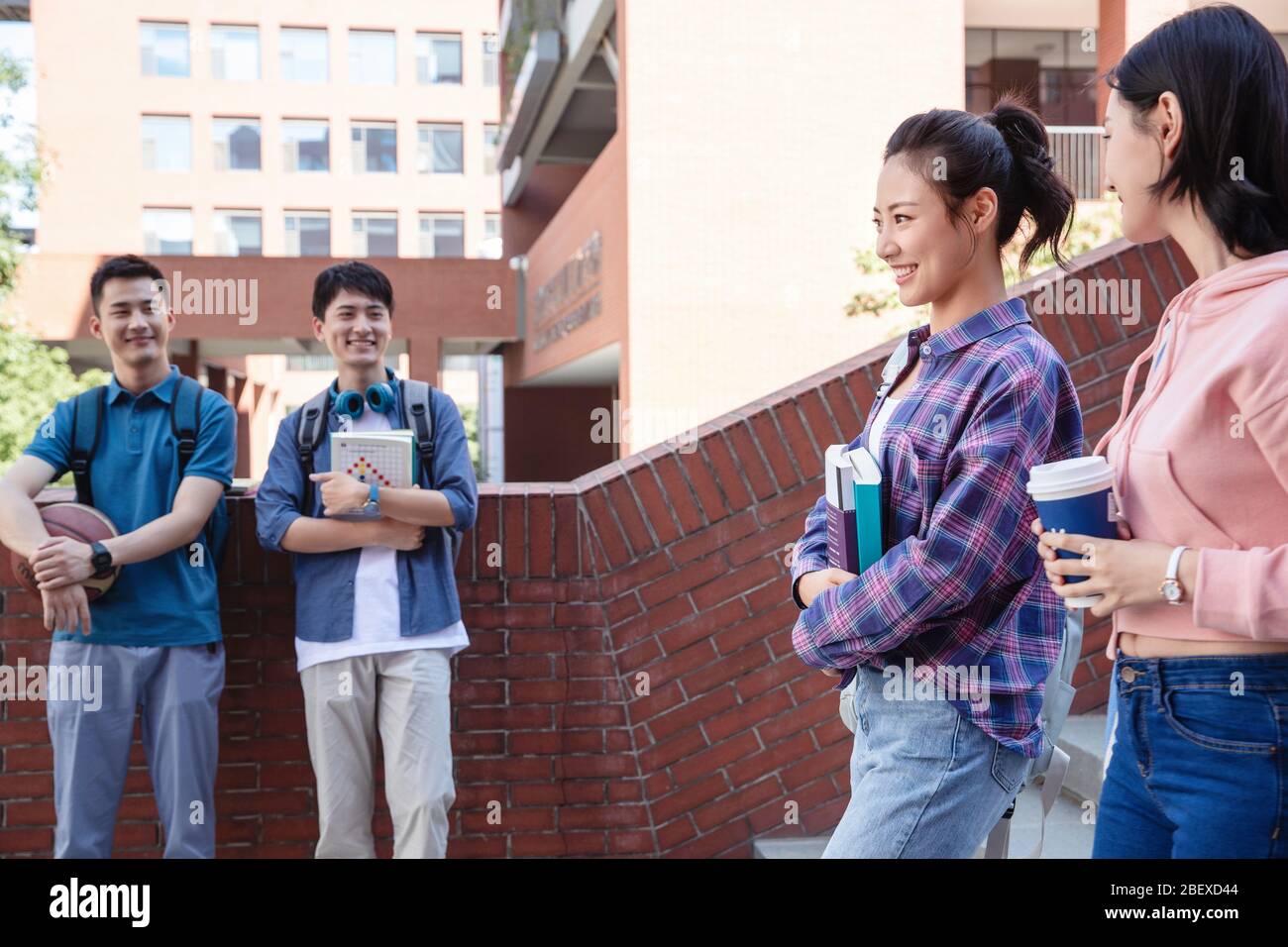 First class of college students on campus Stock Photo - Alamy