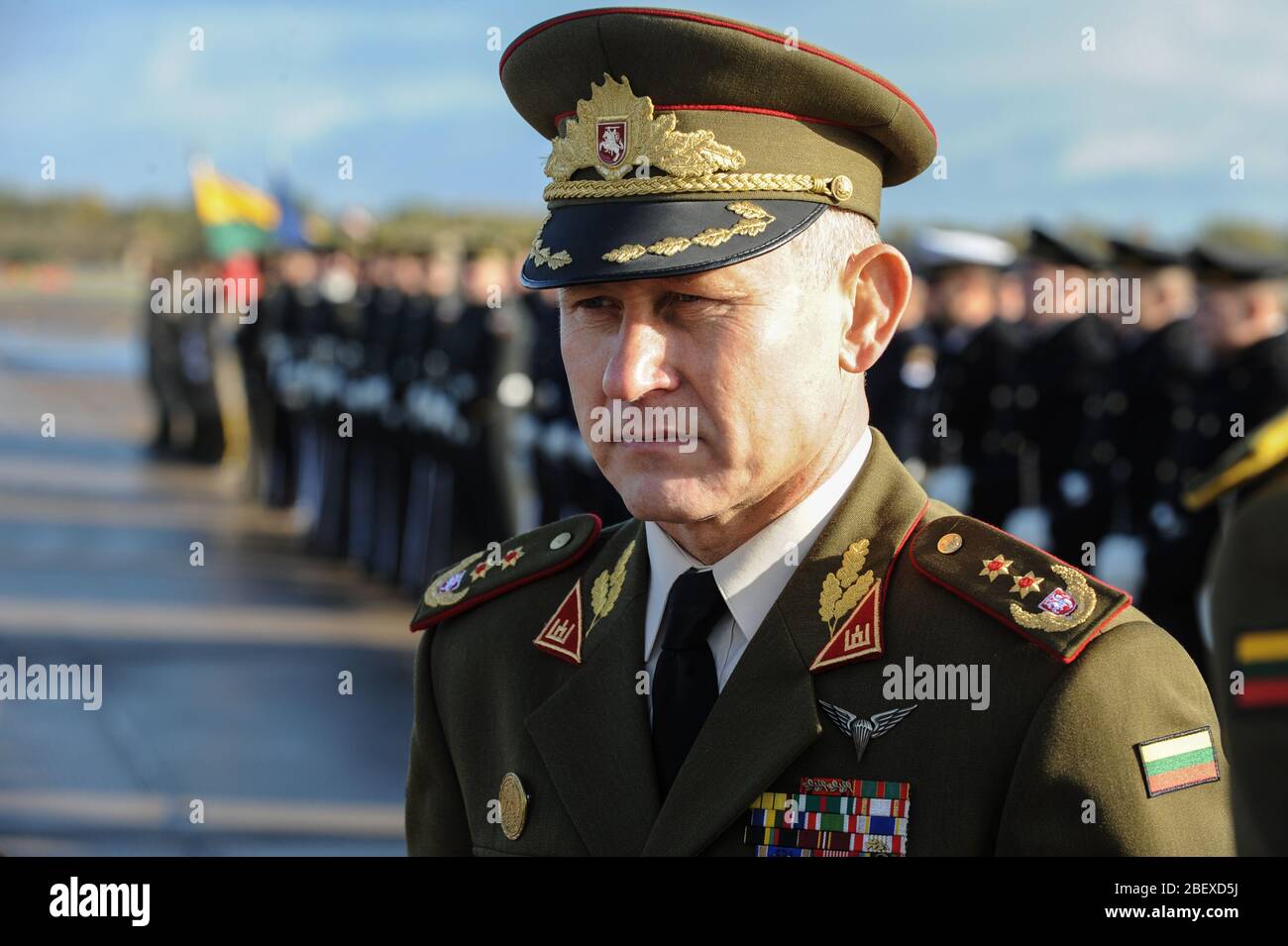 Arvydas Pocius - Commander of the Lithuanian Armed Forces 2009–2014 ...