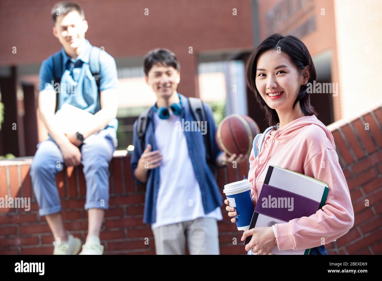 First class of college students on campus Stock Photo - Alamy