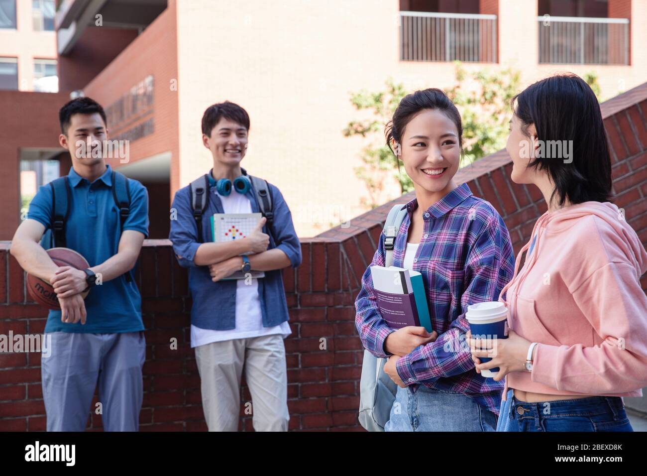 First class of college students on campus Stock Photo - Alamy
