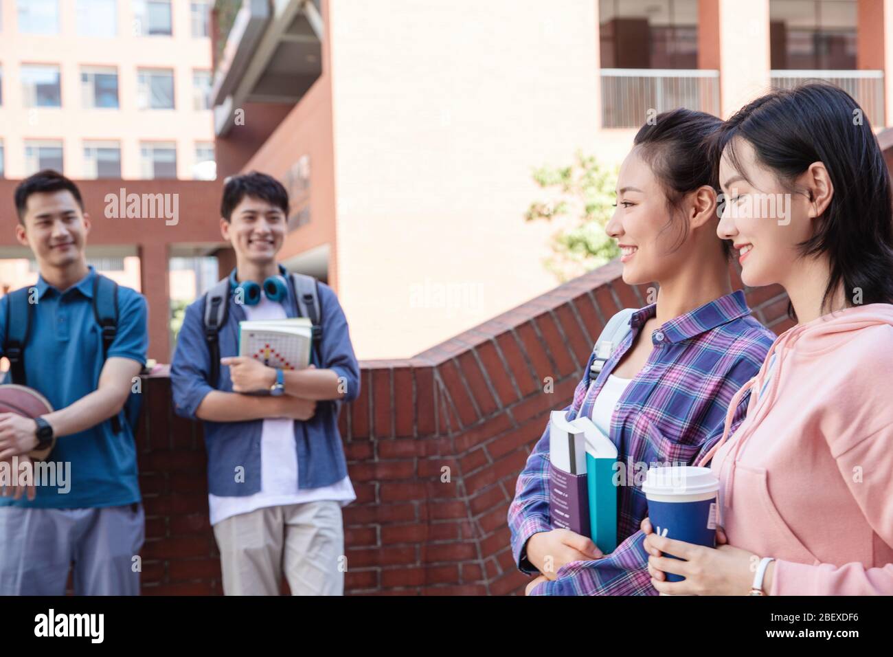 First class of college students on campus Stock Photo - Alamy