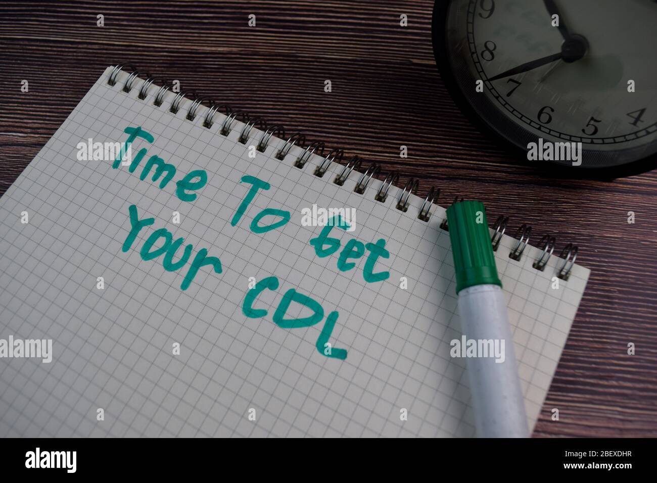 Concept drivers license write hi-res stock photography and images - Alamy