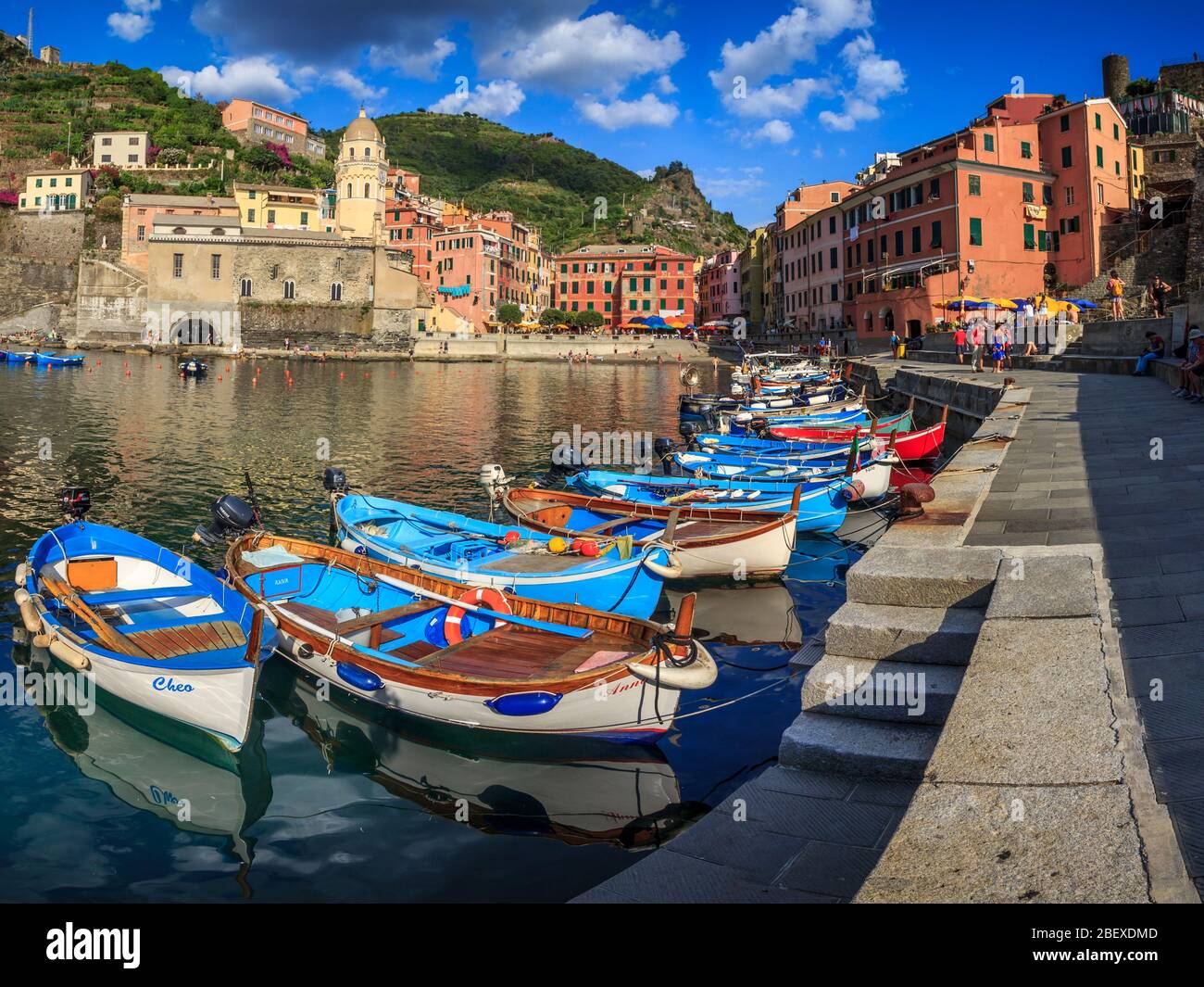 Vernazza fisherman village. Vernazza is one of five famous colorful ...