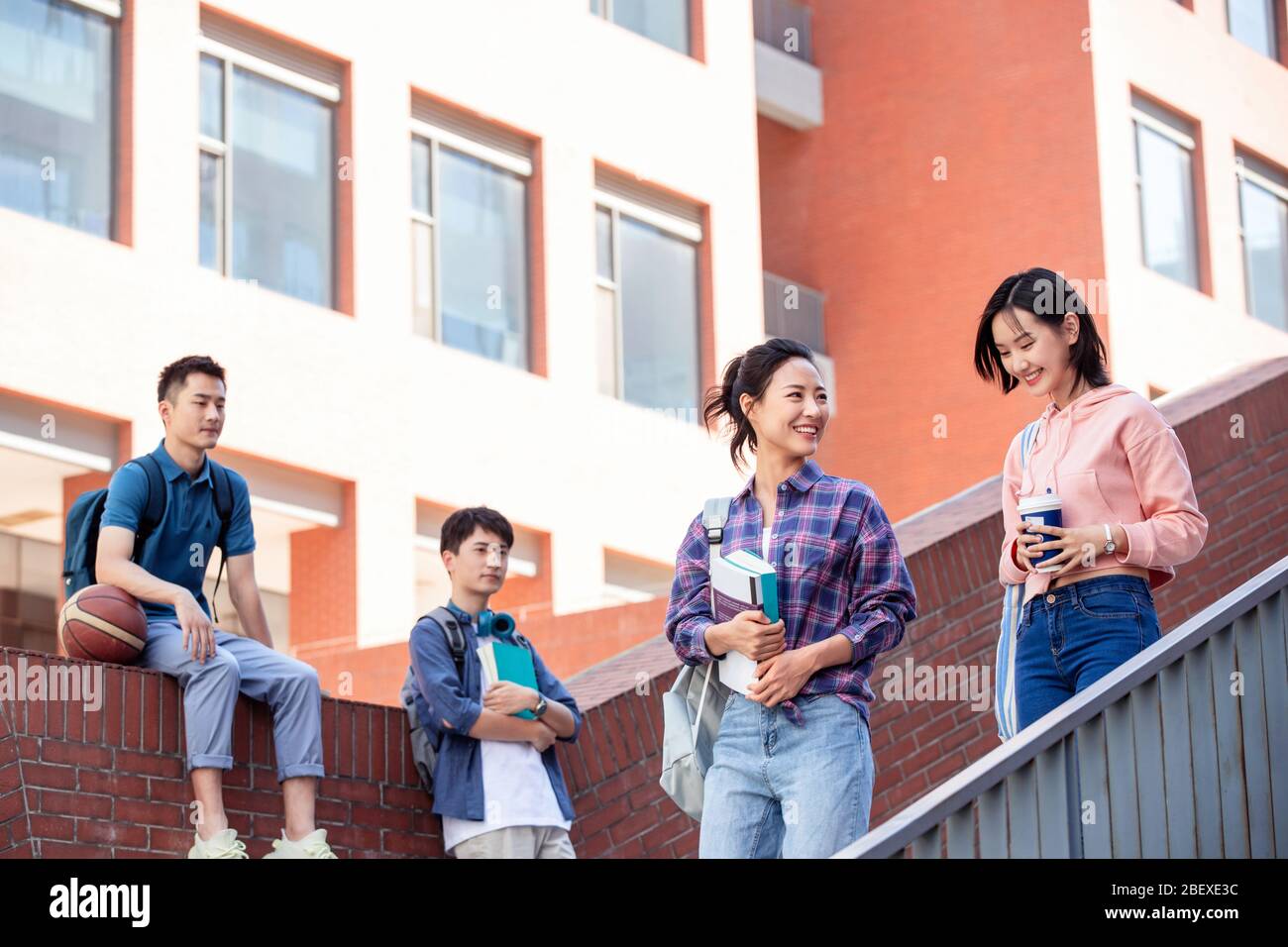 First class of college students on campus Stock Photo - Alamy