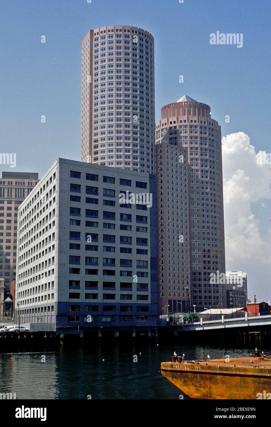 1996 boston skyline hi-res stock photography and images - Alamy