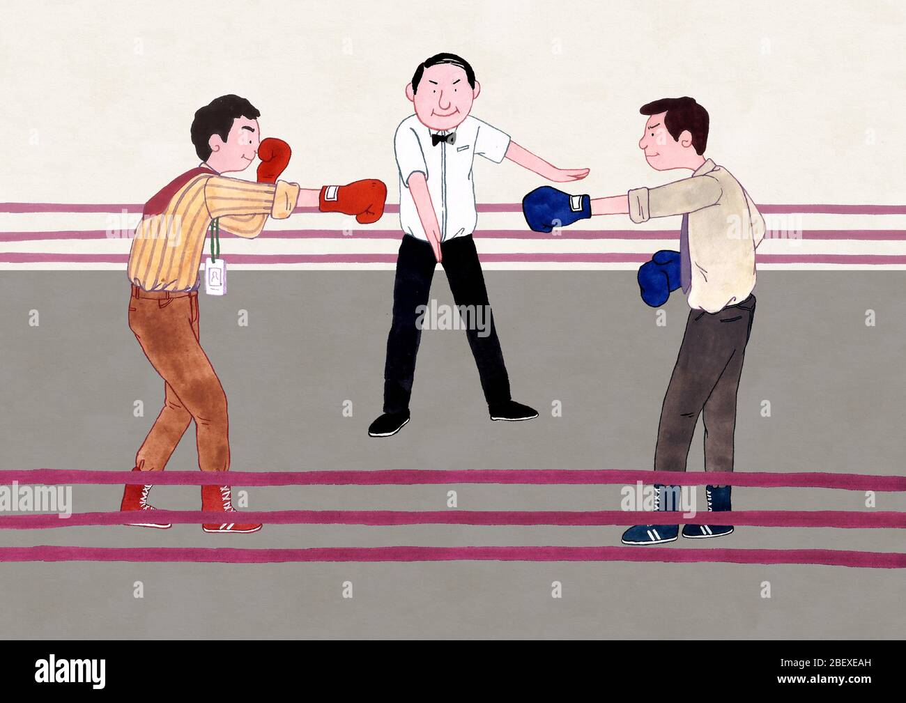 Boxing ability Stock Vector Images - Alamy