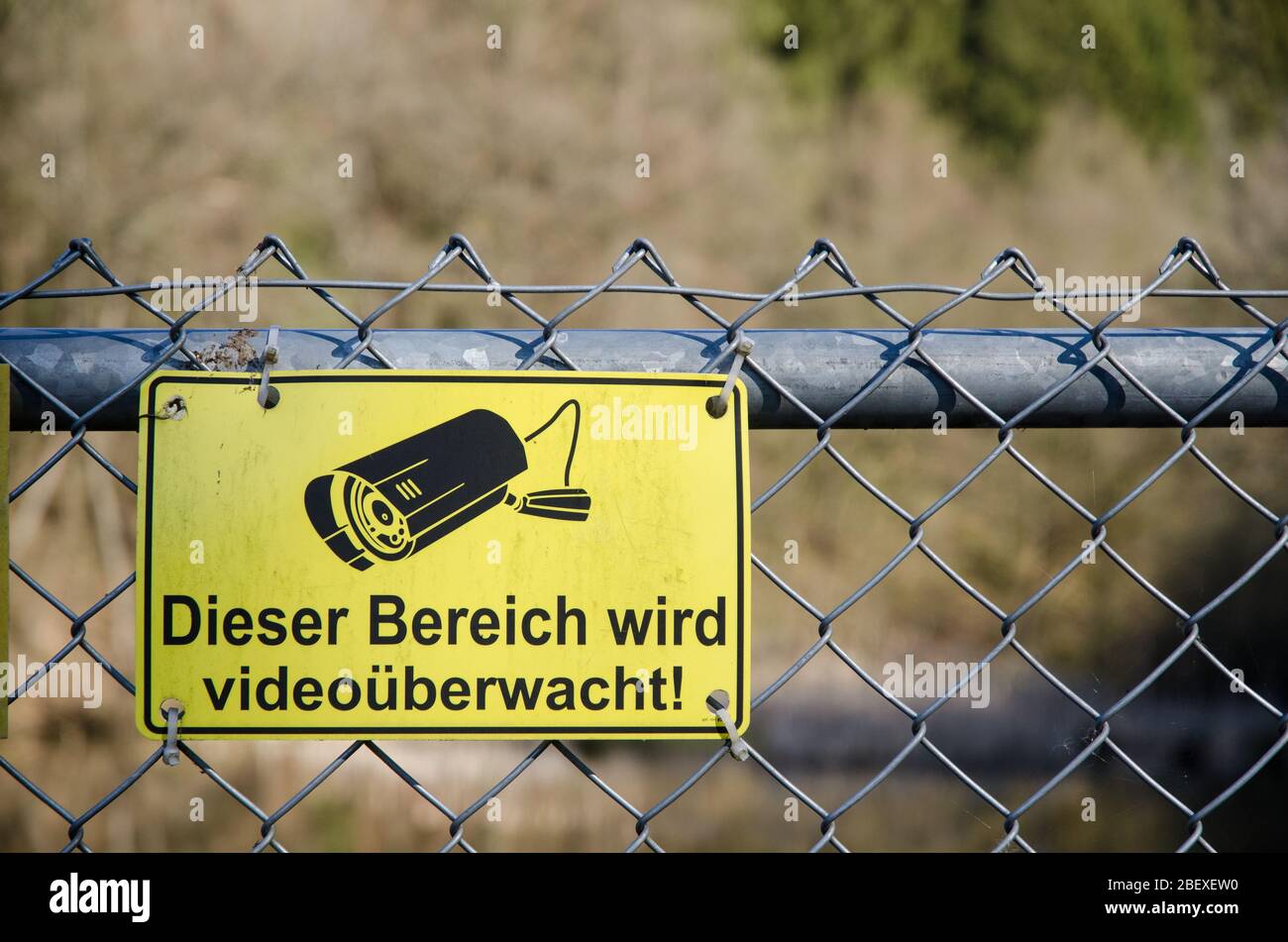 Fence cctv camera High Resolution Stock Photography and Images - Alamy