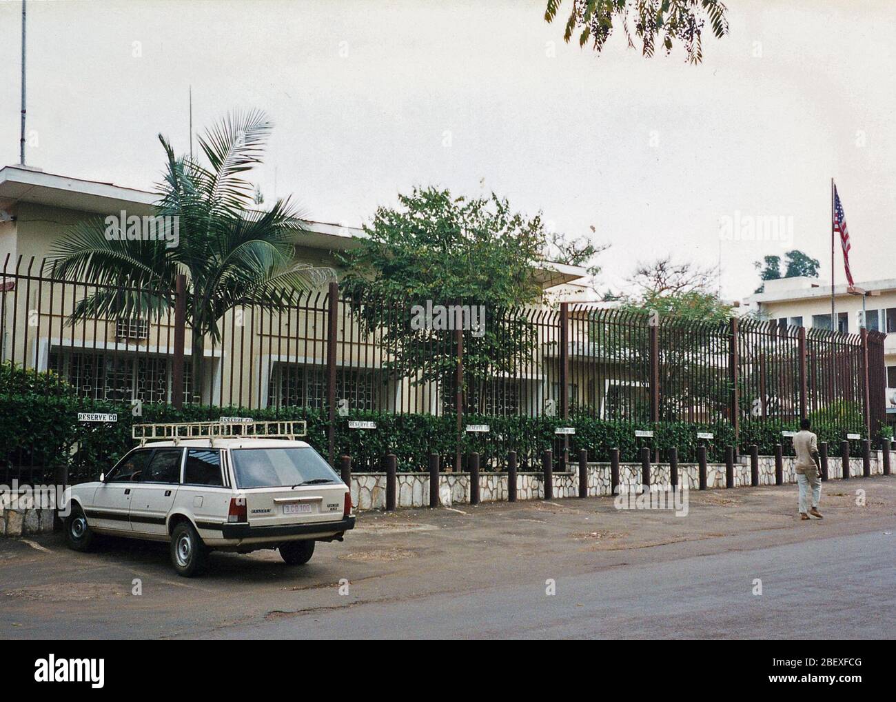 Kigali - Chancery Office Building - 1994 Stock Photo - Alamy