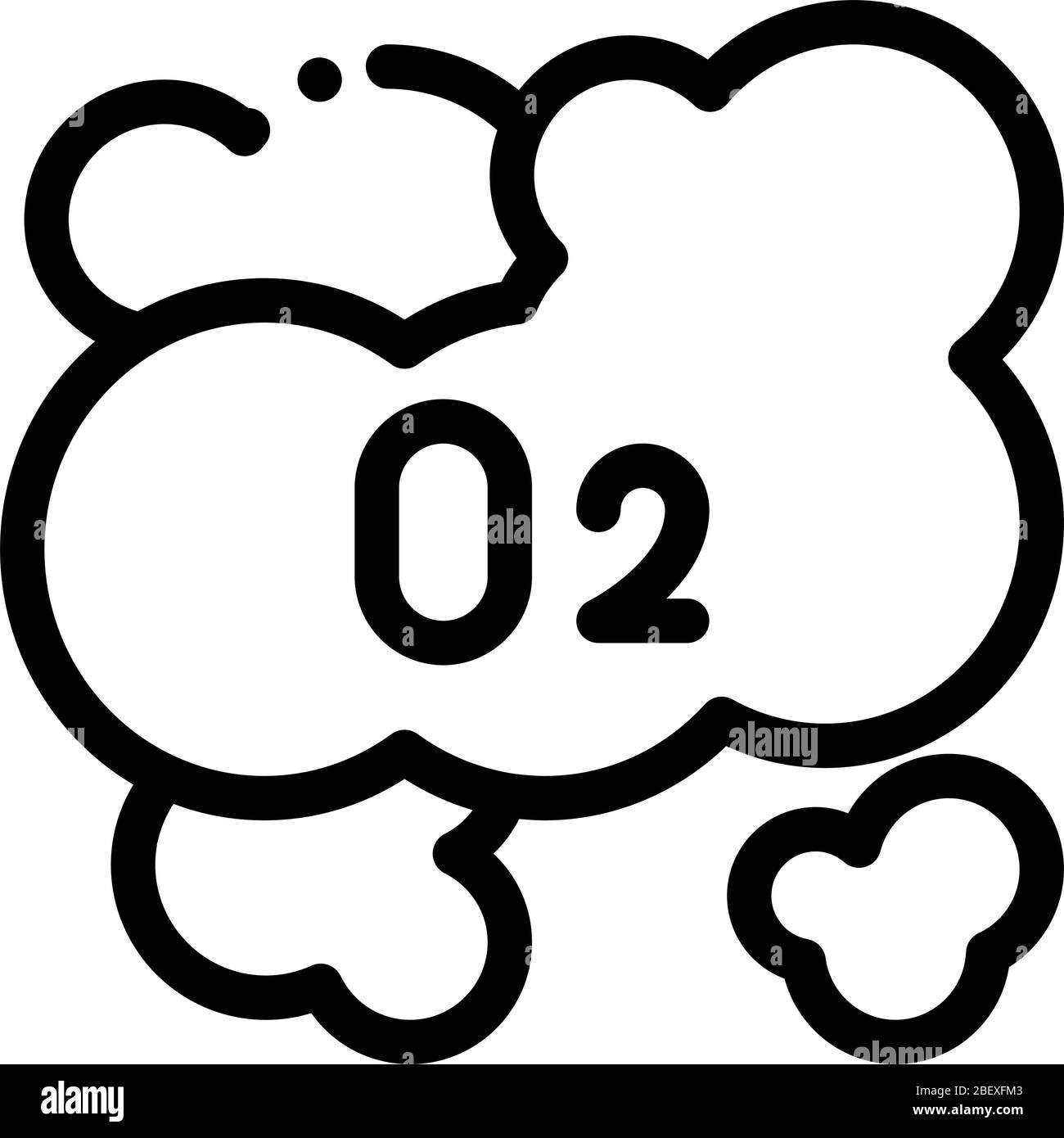 smoke from fire icon vector outline illustration Stock Vector Image ...