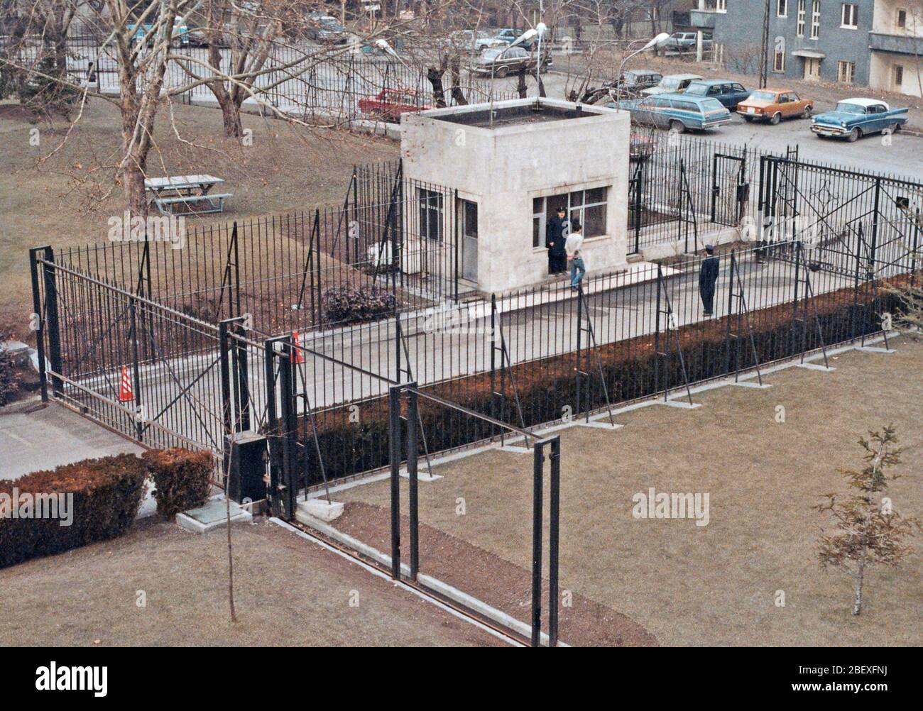 Istanbul - Consulate Office Building Secured Entrance - 1984 Stock ...