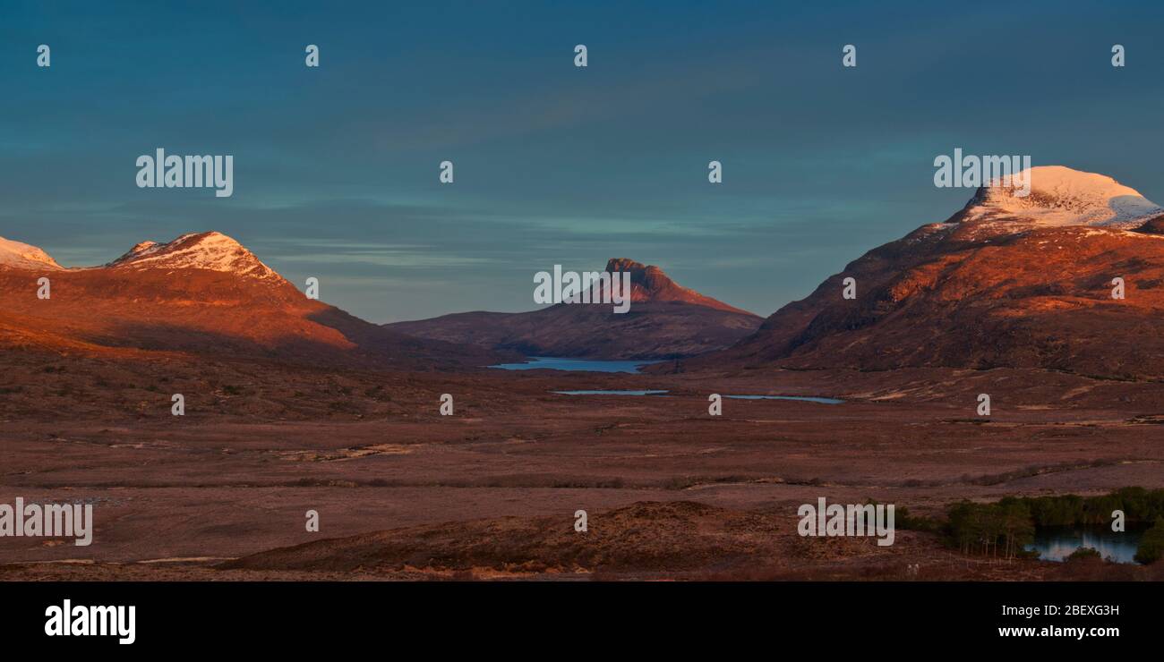 Inverpolly mountains hi-res stock photography and images - Alamy