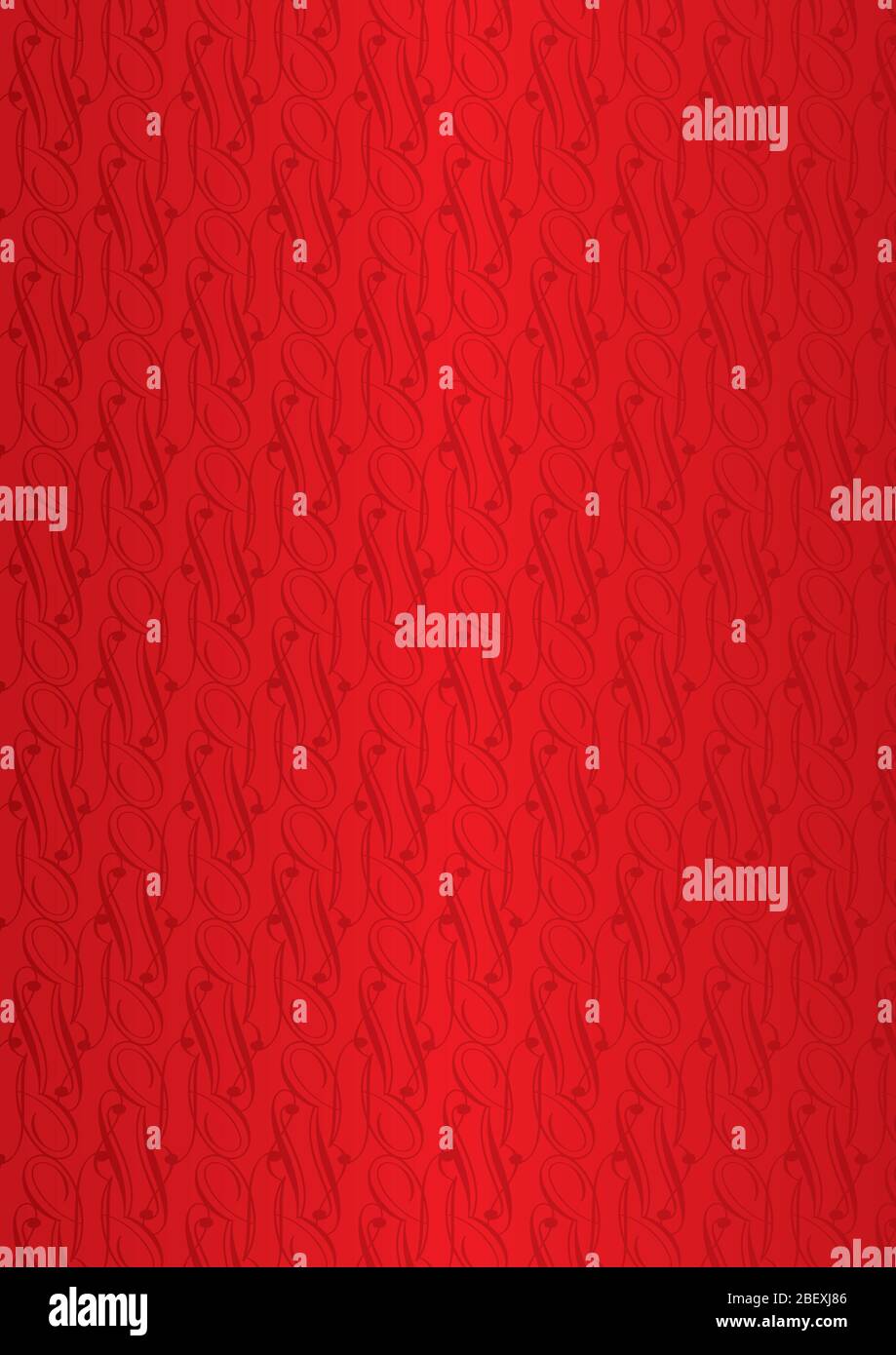 Vector Red Retro decorative pattern wallpaper Stock Vector Image & Art ...