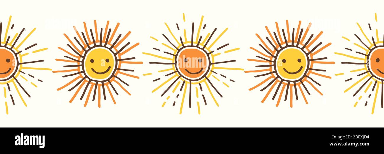 Sun Borders Clip Art