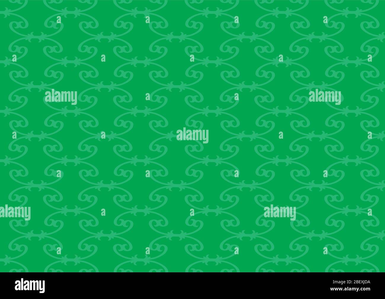 Vector Illustration of Green VIntage Background pattern wallpaper Stock ...