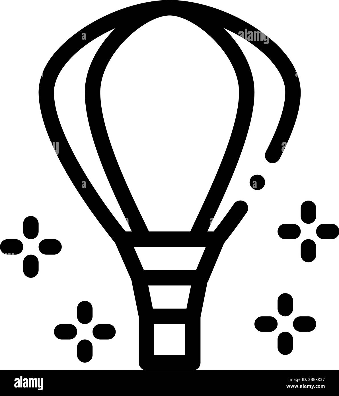 big balloon icon vector outline illustration Stock Vector Image & Art ...