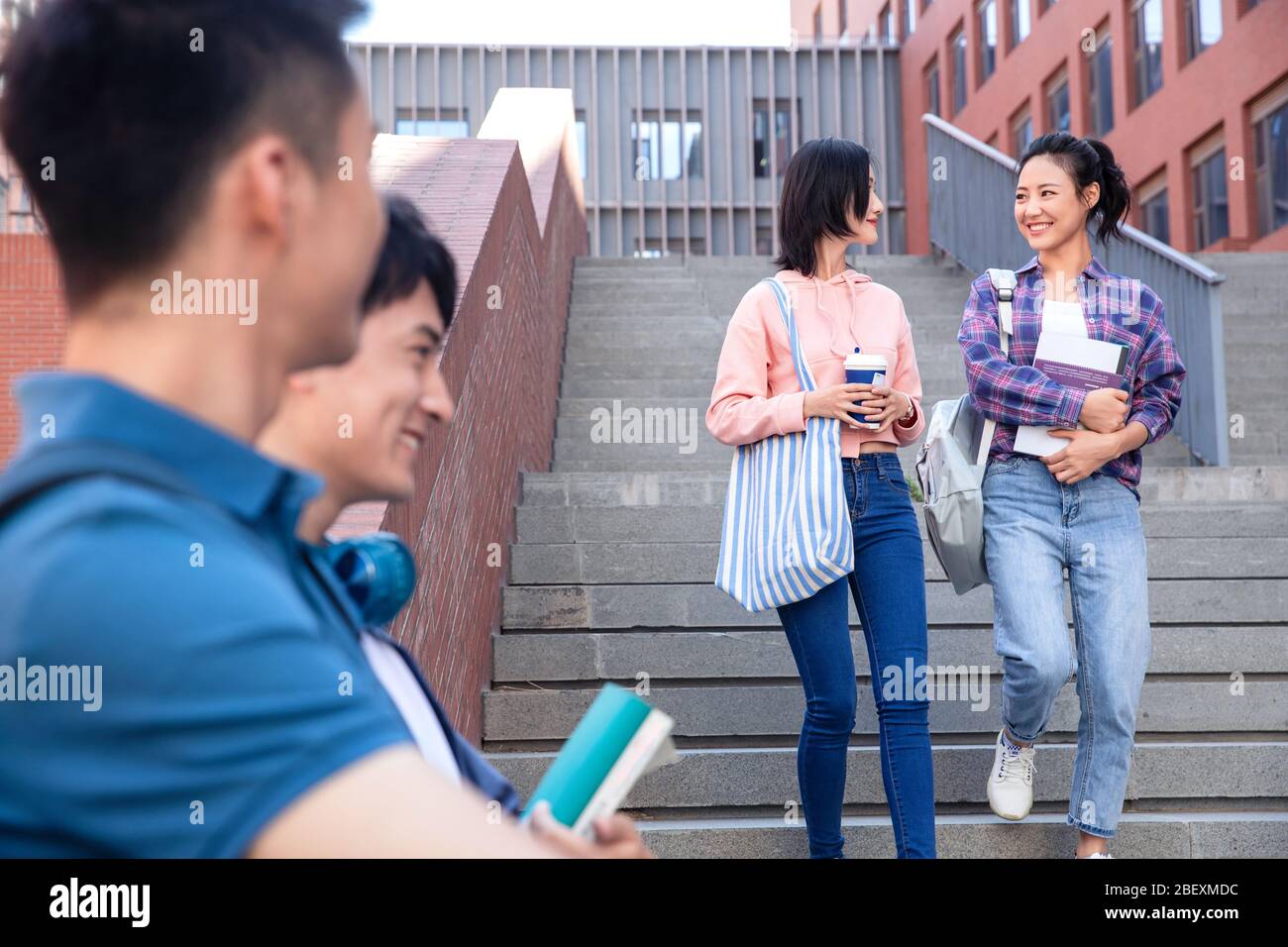 First class of college students on campus Stock Photo - Alamy