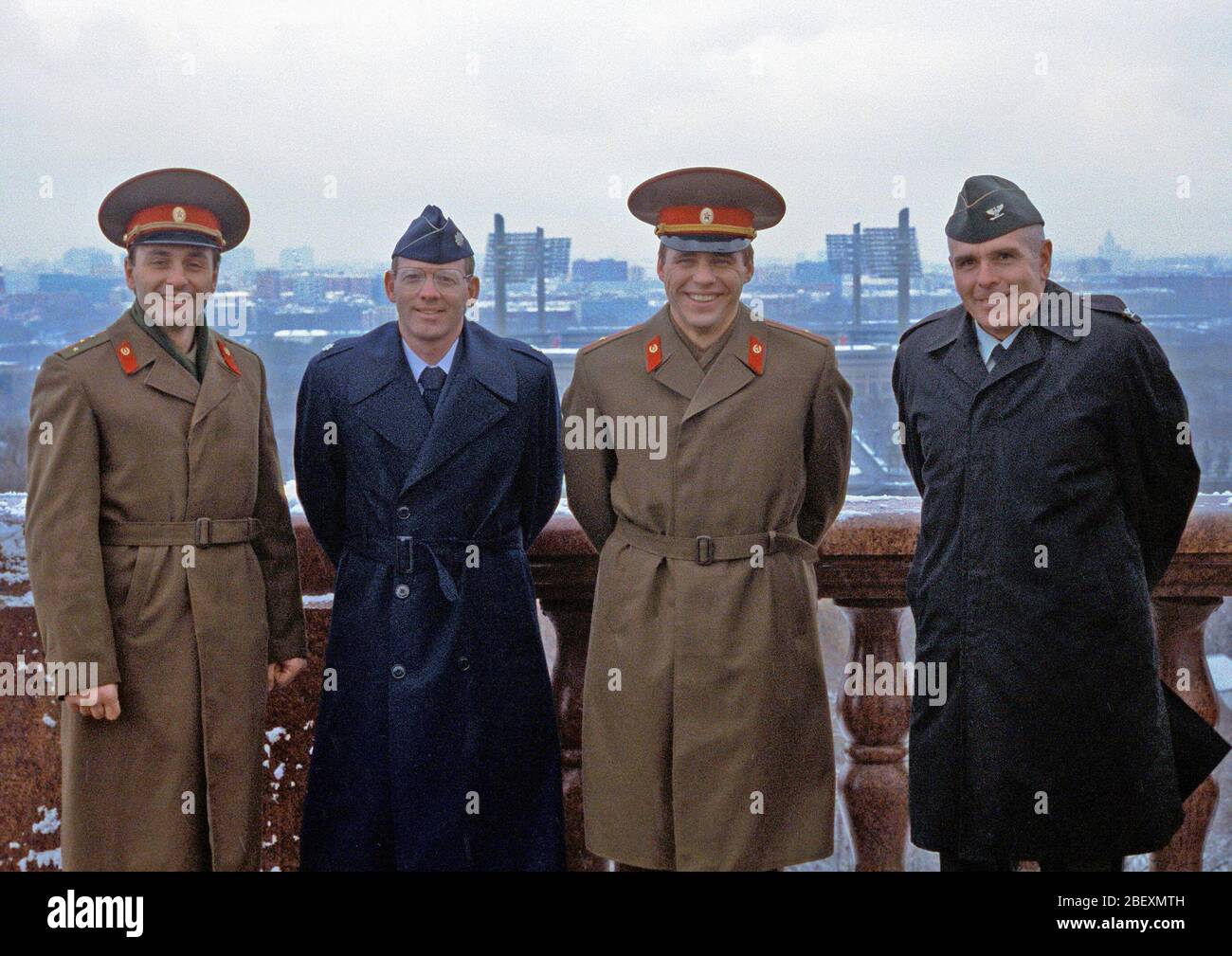 COL David Kiernan, right, chief of information, U.S. Army, and LTC ...