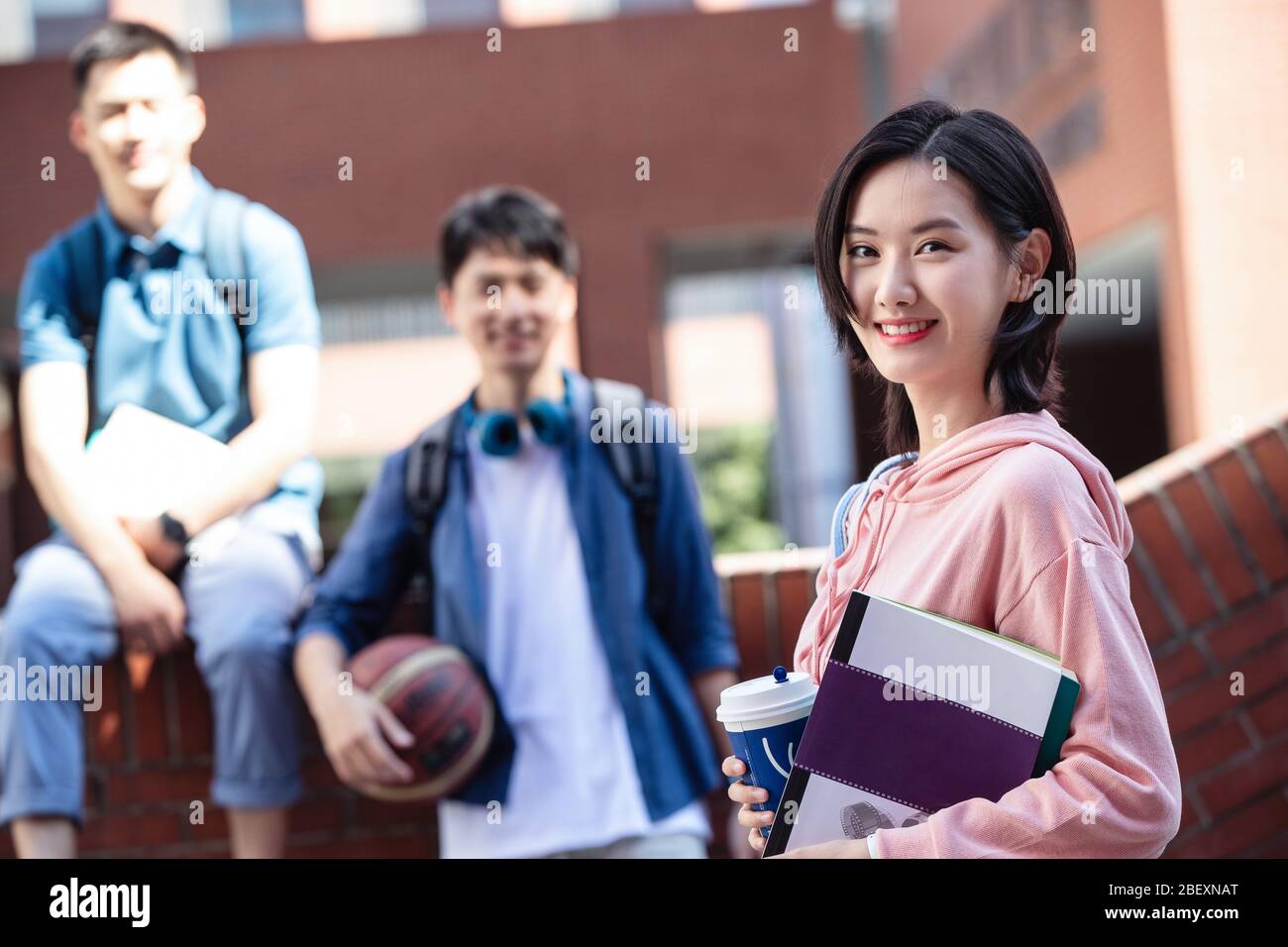 First class of college students on campus Stock Photo - Alamy