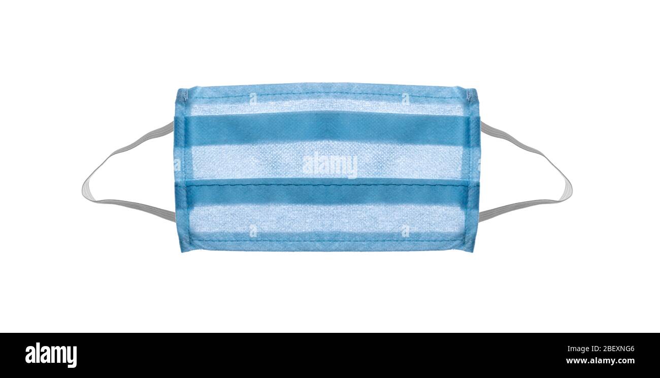 Protective medical antiviral mask isolated on white Stock Photo - Alamy